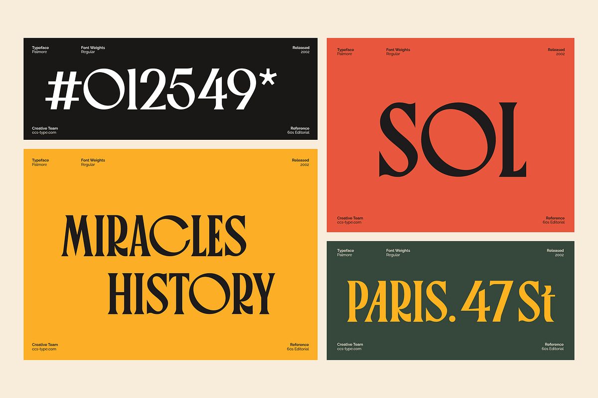 PALMORE - Vintage Rounded Serif, a Serif Font by Creative Corner