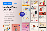 Landing page Uikit