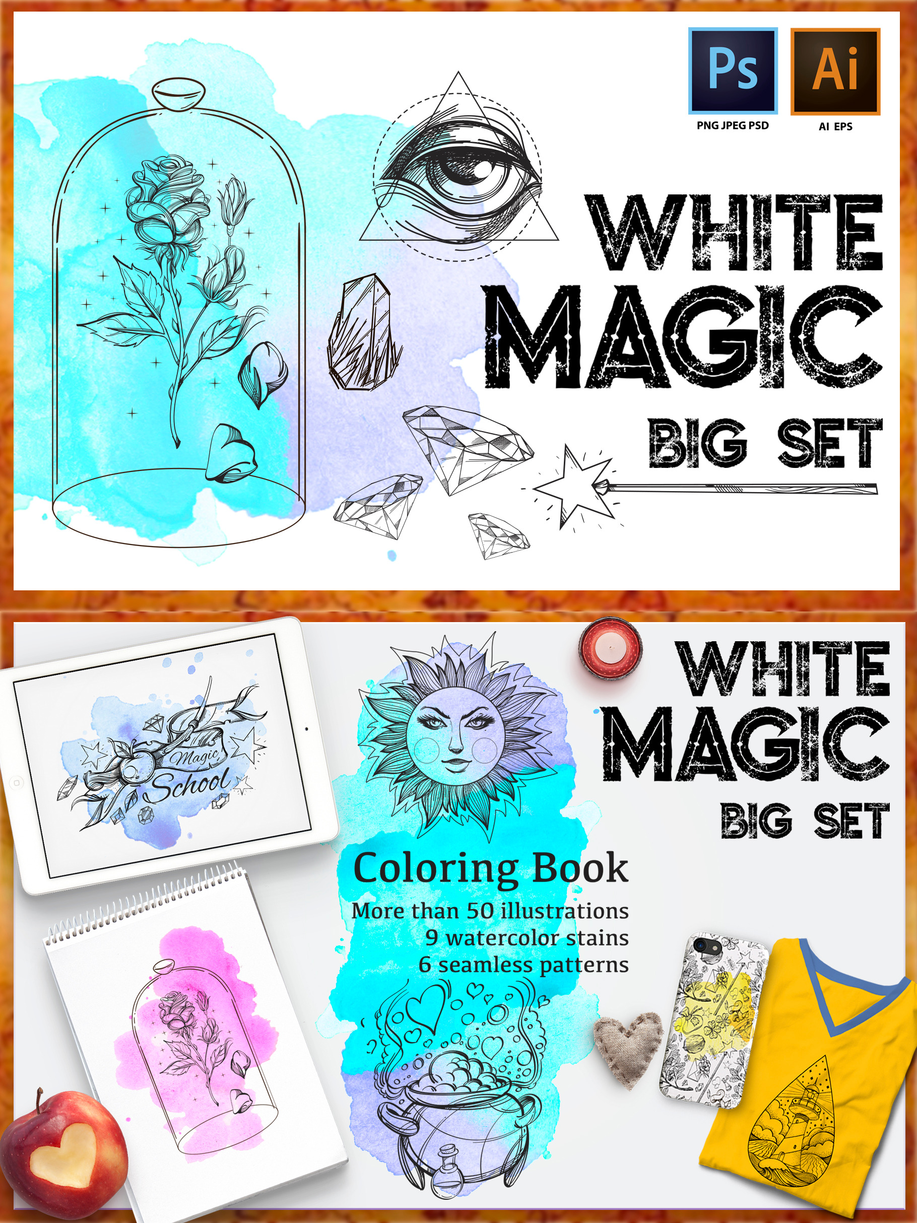 White Magic, an Illustration by It's Time to Designs