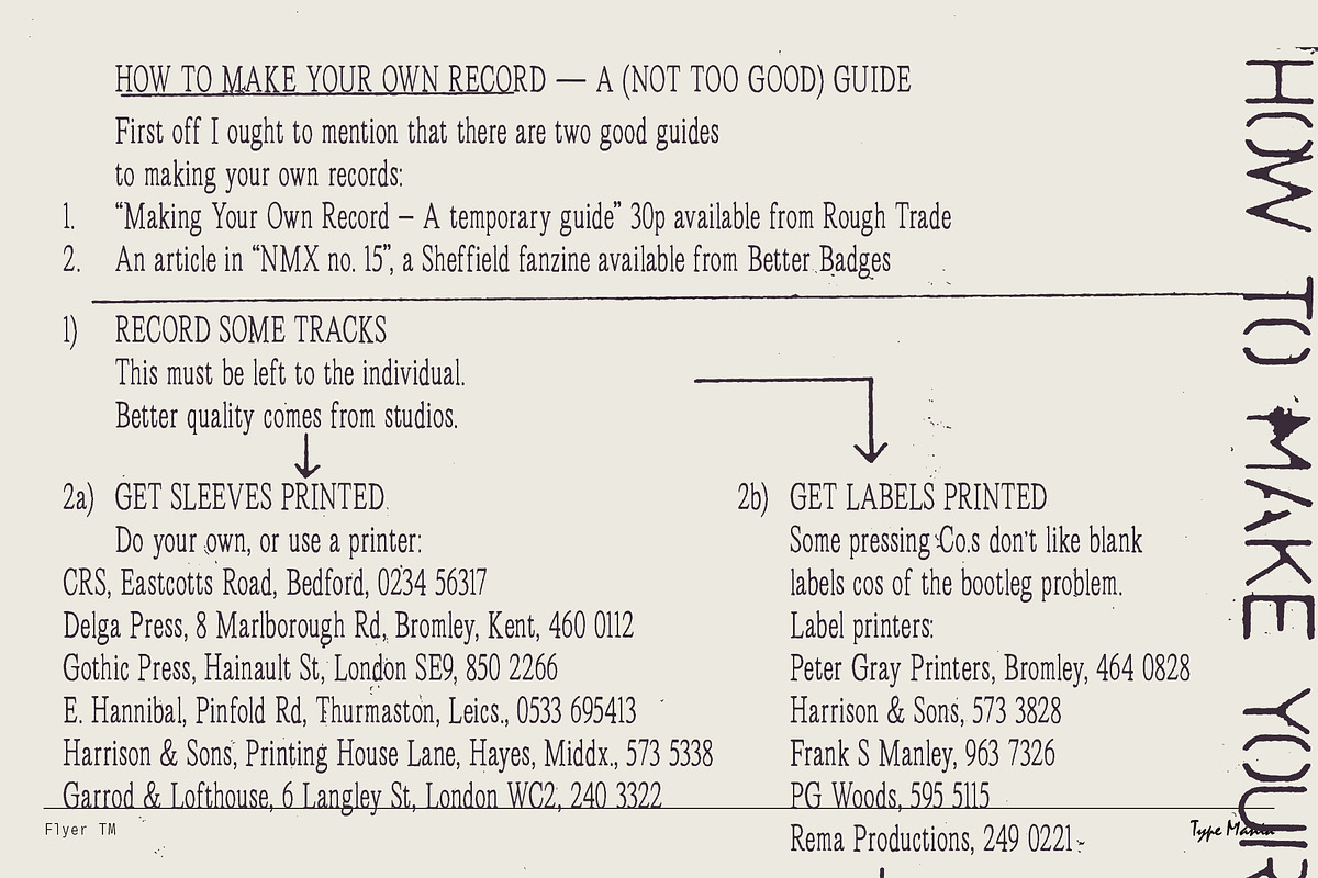 Flyer TM – Distressed Serif