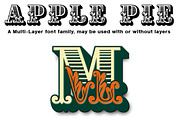Apple Pie™, a Font by FontMesa