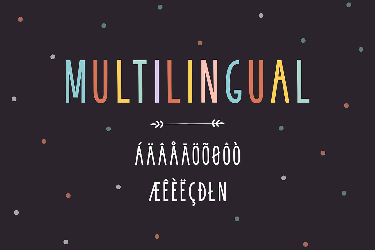 MIROSLAV font., a Font by SimpleThings