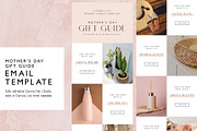 Mother's Day Gift Guide Email, an Email Template by KikiBunnyCreative