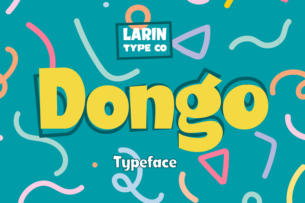 Dongo, a Sans Serif Font by Larin Type Co. | Creative Market