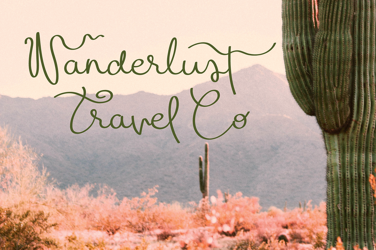 Monterey | Handwritten Script Font