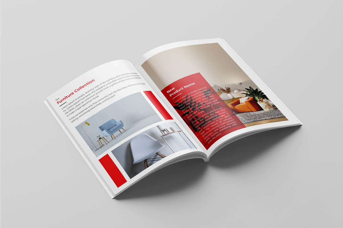 Product catalog design template layo, a Brochure Template by ...