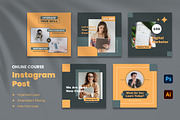 Online Course Instagram Post, a Social Media Template by Rahardi Creative