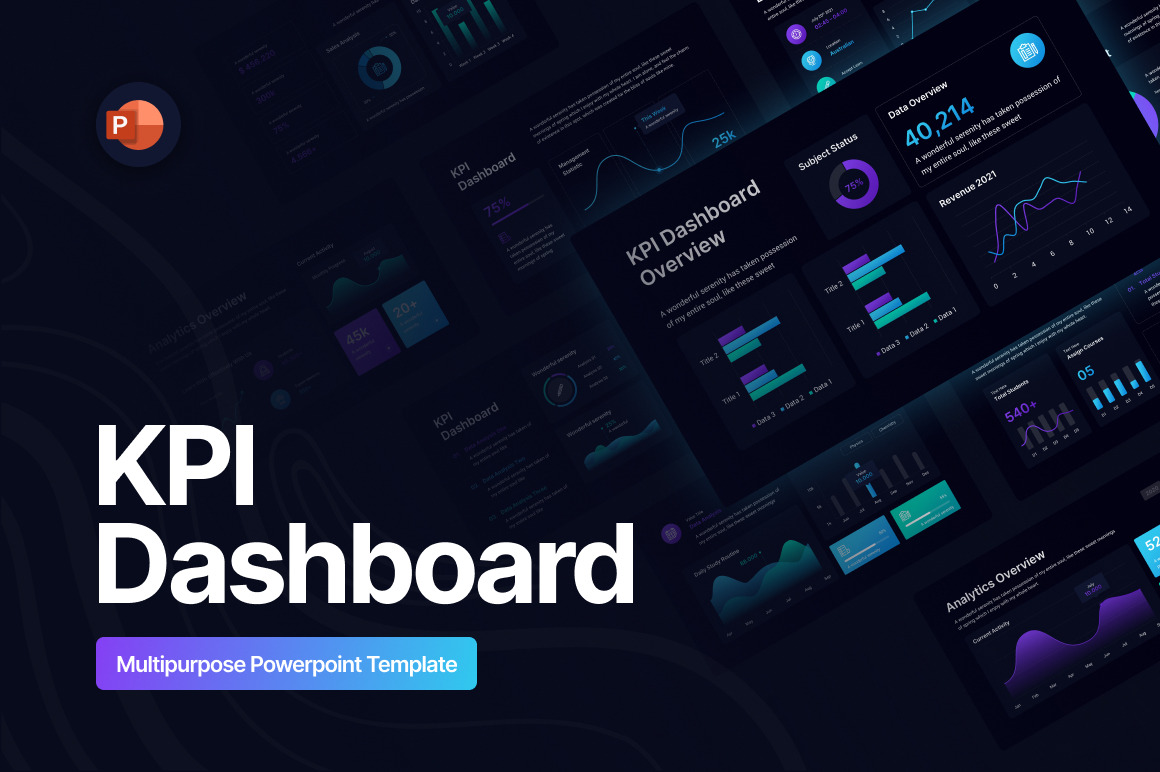 KPI Dashboard Presentation Template