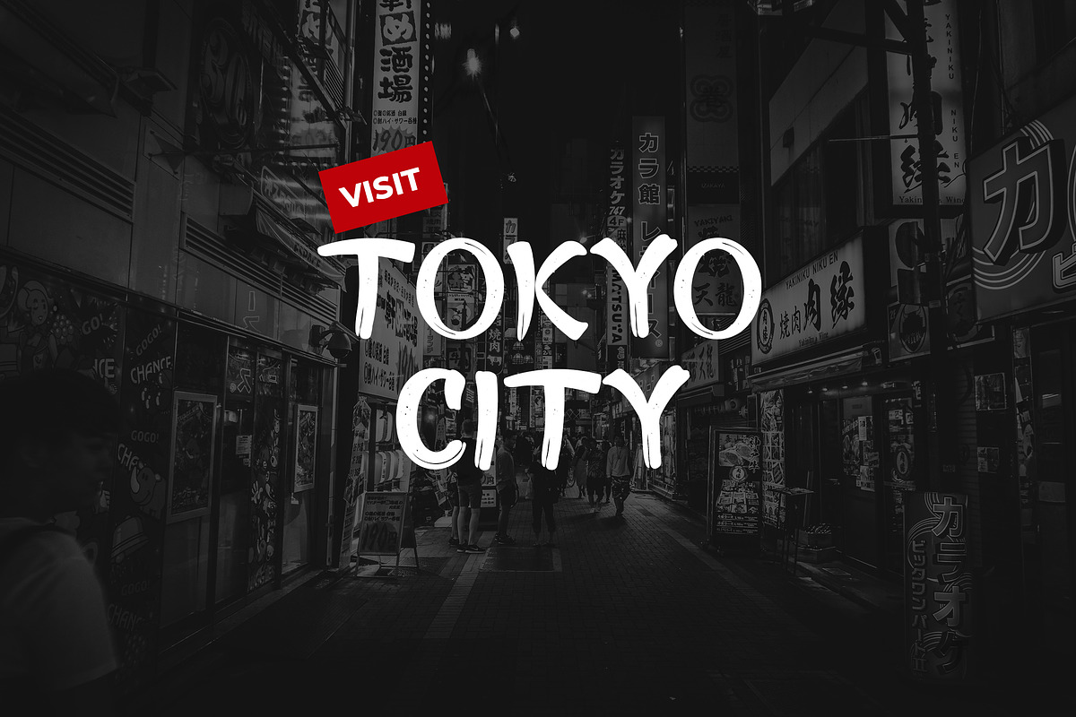 Hiro Misake Brush Japanese Font, a Script Font by UICreative