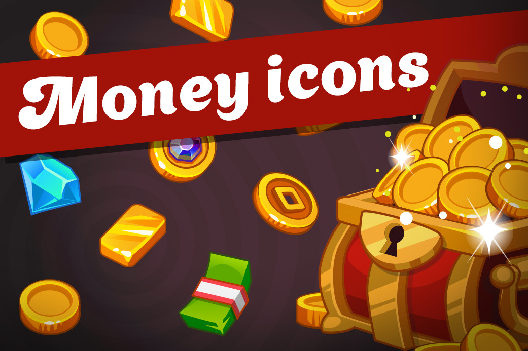 The icons for the game interface, an Icon by Game interface store