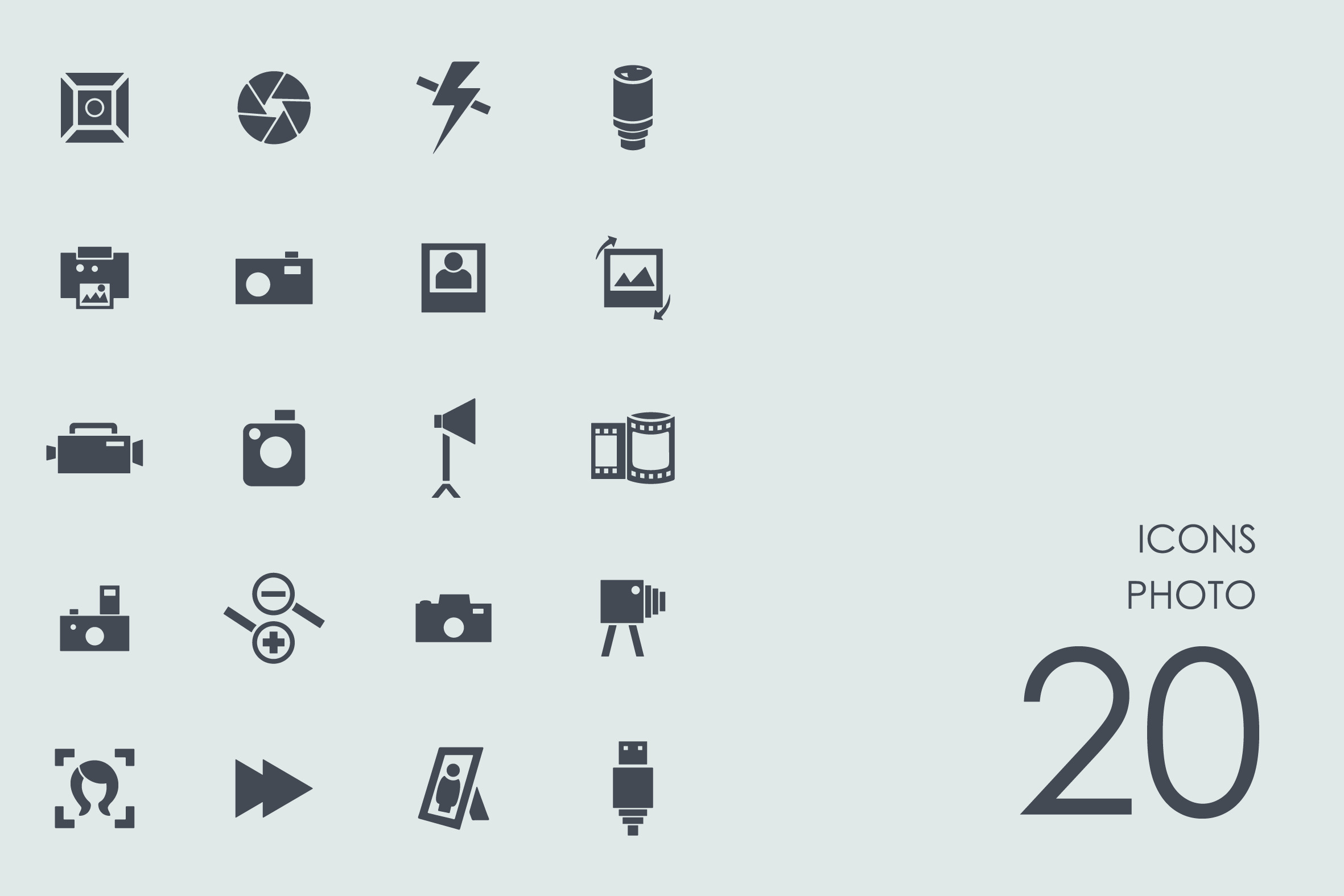 Photo icons, an Icon by Palau