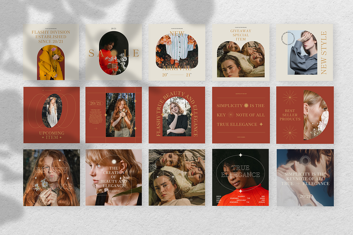 Flashy - Social Media Kit, a Social Media Template by Creative Zeune ...