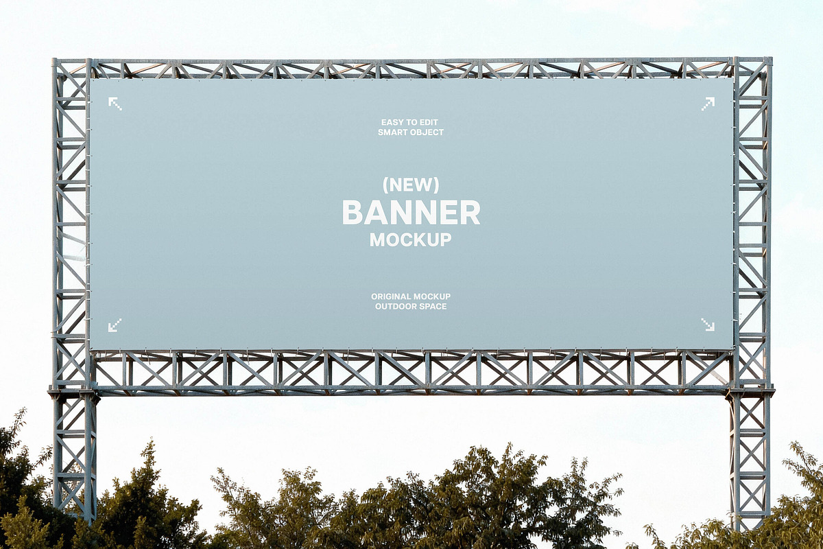 Festival Stage Truss Banner Mockup, an Advertising Mockup by Design Squad