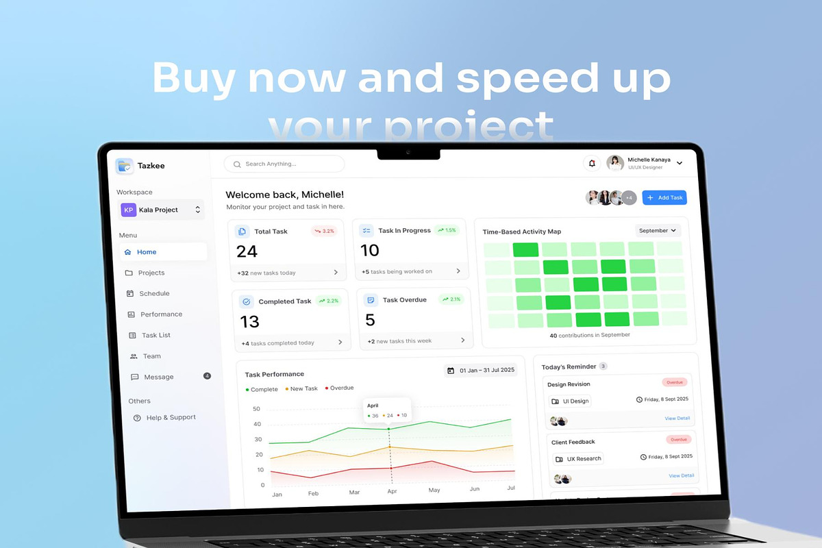 Tazkee SAAS Project Management