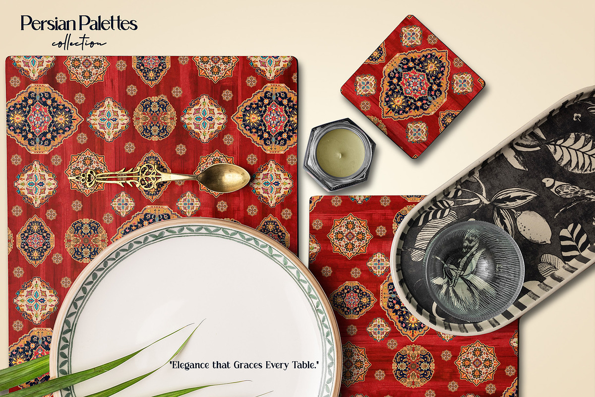 Persian Palettes Pattern