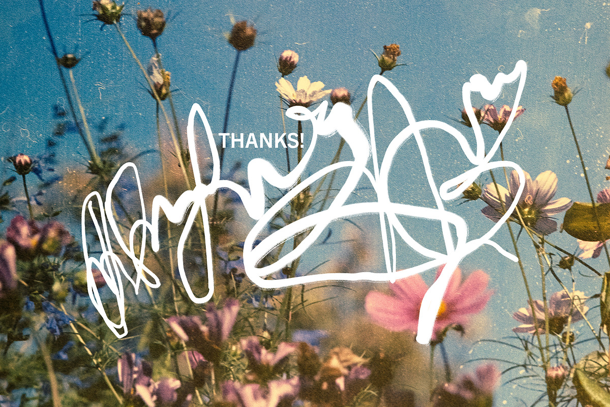 Y2K Graffiti, Scribble and Grunge Ink