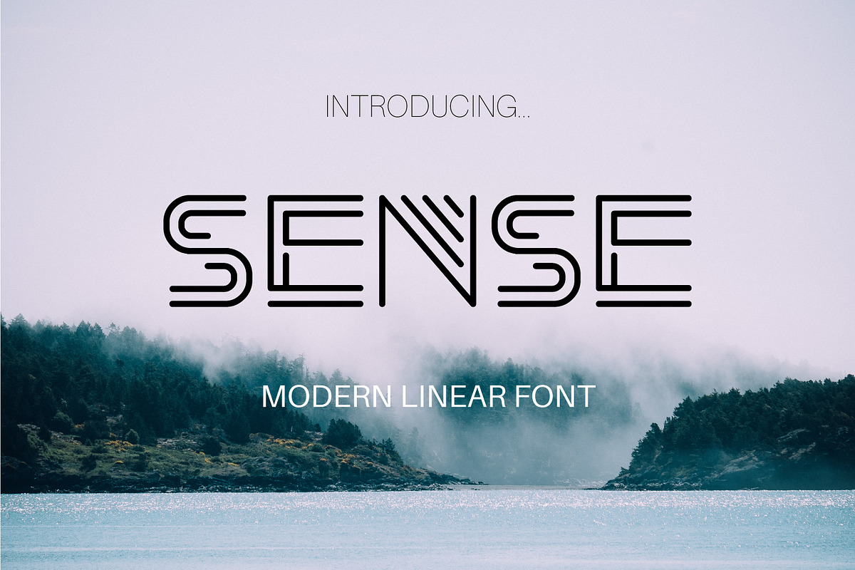 Sense Font, a Sans Serif Font by Olha Kostiuk