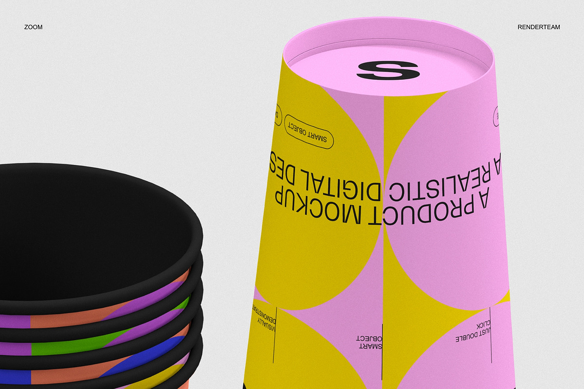 Paper Packaging Mockup Set