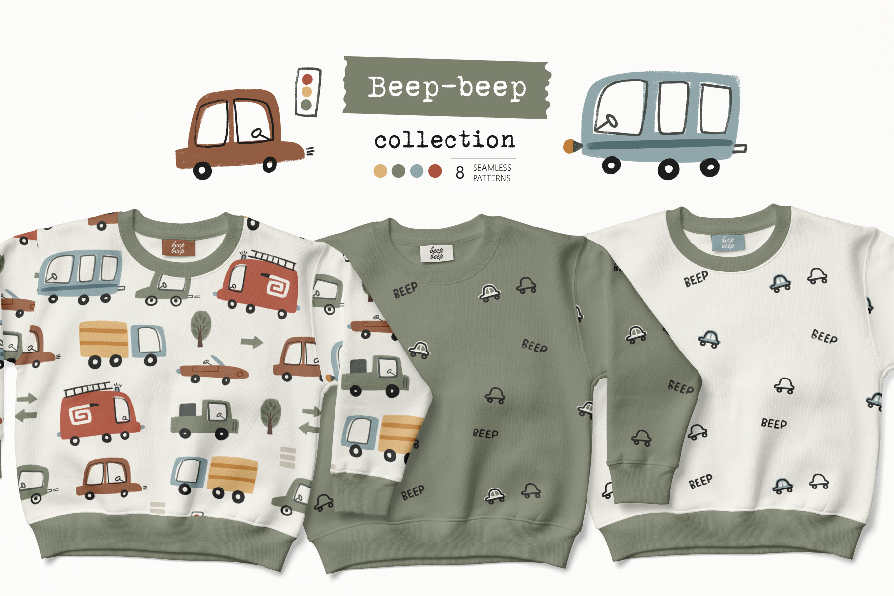 Beep - beep collection | Creative Market