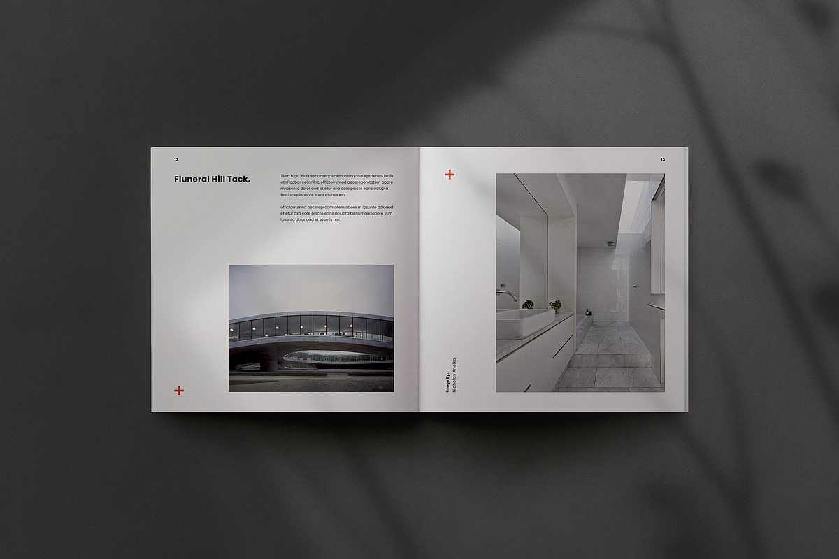 Square Architecture Portfolio - Canva