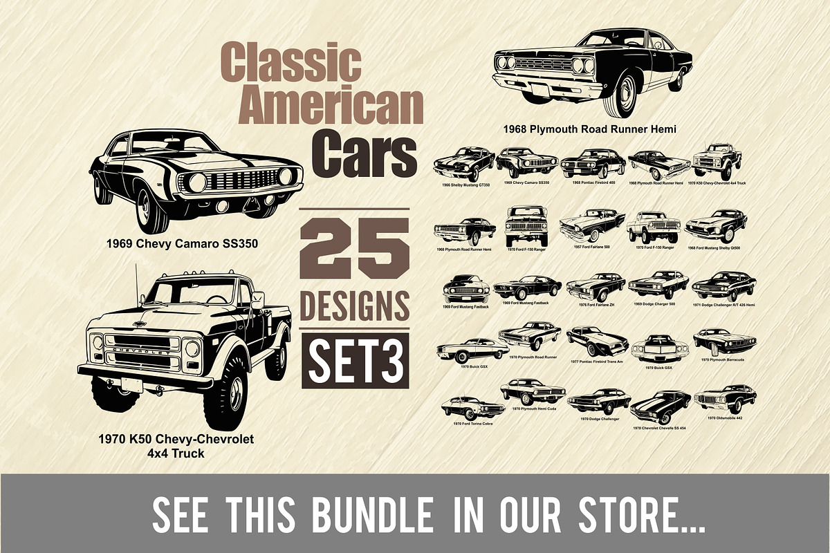 Ford Mustang Fastback 1969 Car SVG, an Illustration by Digital-Clipart