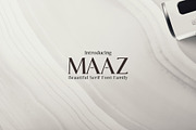 Maaz Serif Fonts Family Pack, a Serif Font by Creativetacos