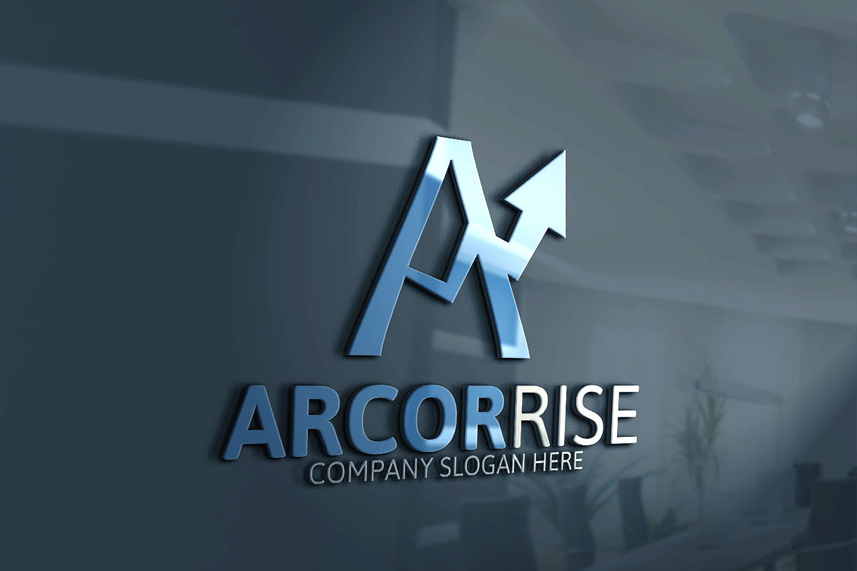 Accor Rise Logo, a Branding & Logo Template by Josuf Media