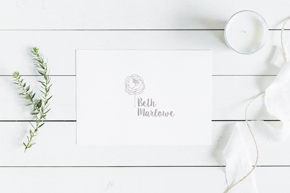 30 Personal Logos, a Branding & Logo Template by Bloomart Studio