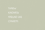 Catanzaro Ligature Display Font, a Sans Serif Font by Emma Webb Studio
