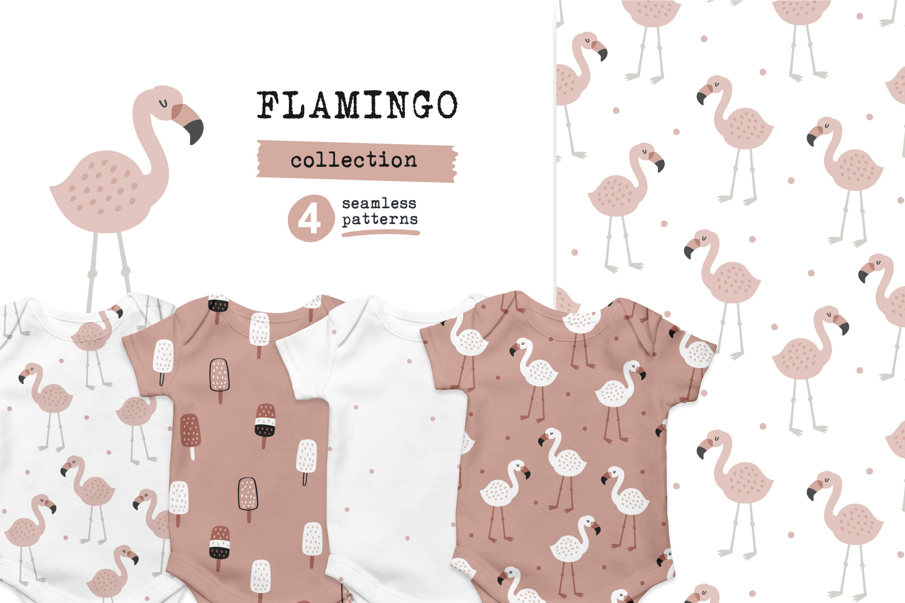 Flamingo collection | Creative Market