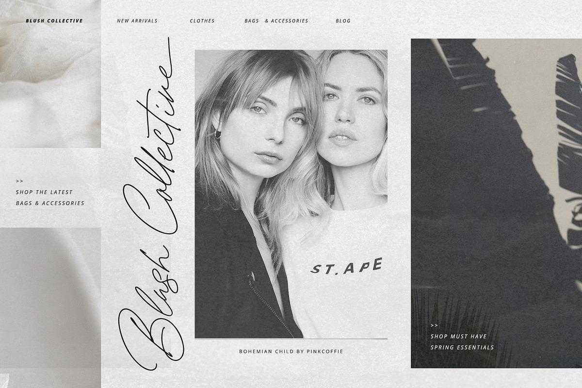 Bohemian Child | Handwritten Script, a Script Font by Pink Coffie