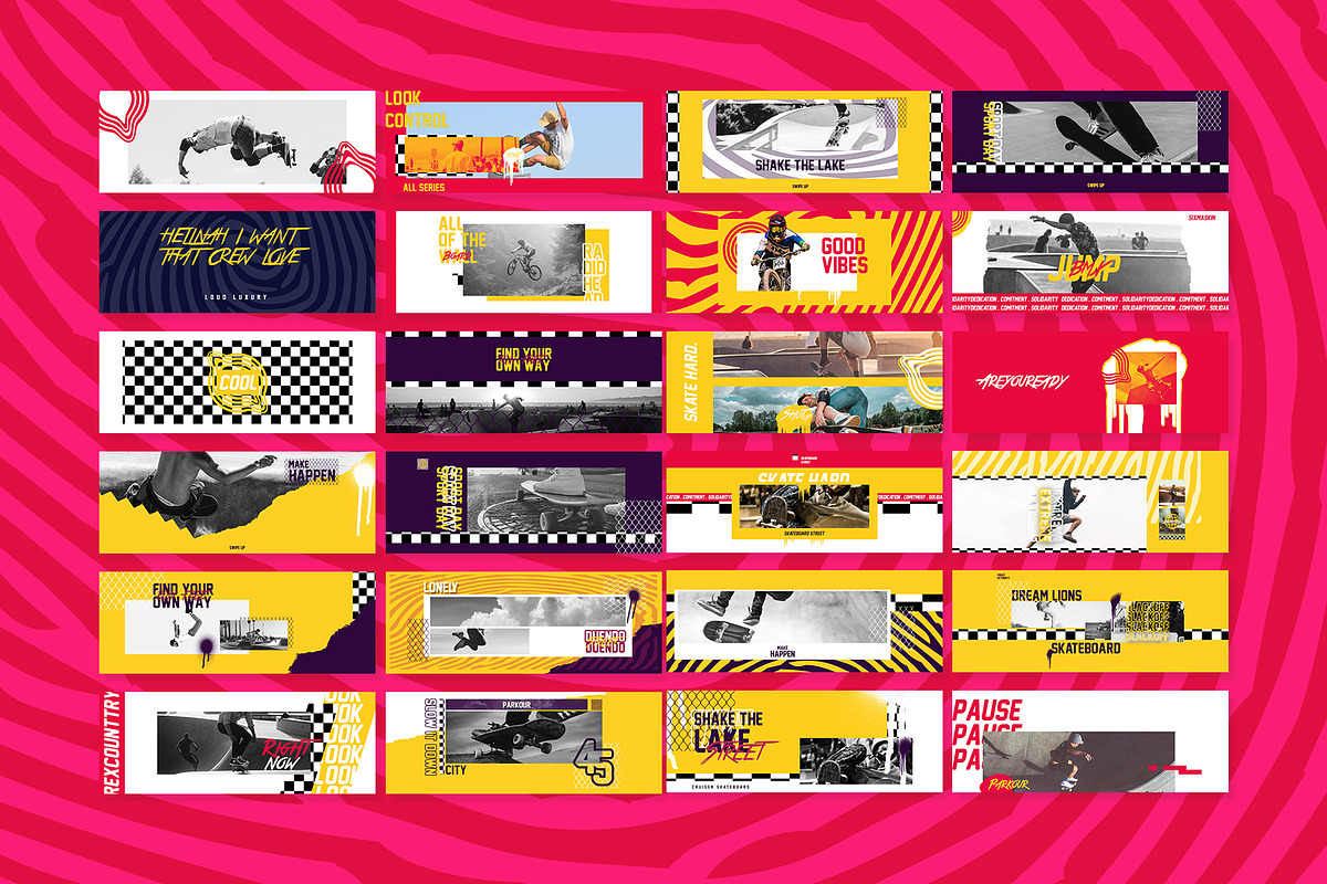 Skate Facebook Cover Templates, a Social Media Template by Azruca