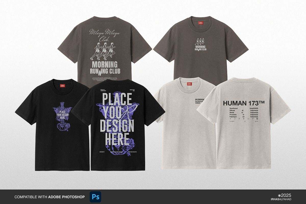 Regular Fit T-shirt Mockup Vol.2