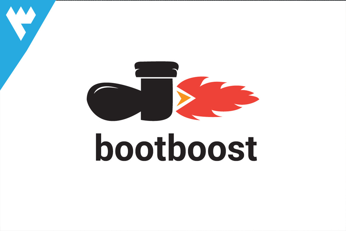 Boot Boost Studio Logo, a Branding & Logo Template by Sahade Studio