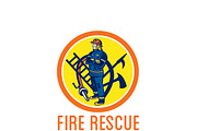 Fire Rescue Logo, a Branding & Logo Template by patrimonio