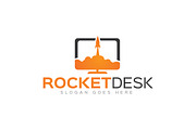 Rocket Desk Logo, a Branding & Logo Template by LogoLabs