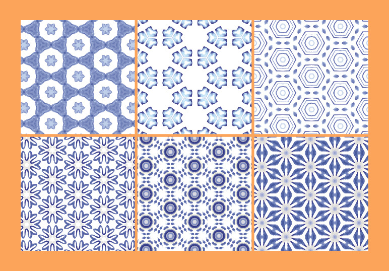 patterns design vectors, a Pattern Graphic by wavebreak