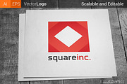 Square Logo, a Branding & Logo Template by Krukowski Graphics