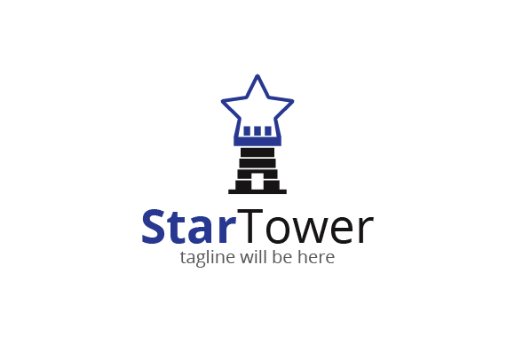 Star Tower, a Branding & Logo Template by Sajida Salim
