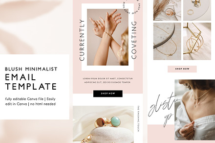 Neutral Minimalist Email Template, an Email Template by KikiBunnyCreative