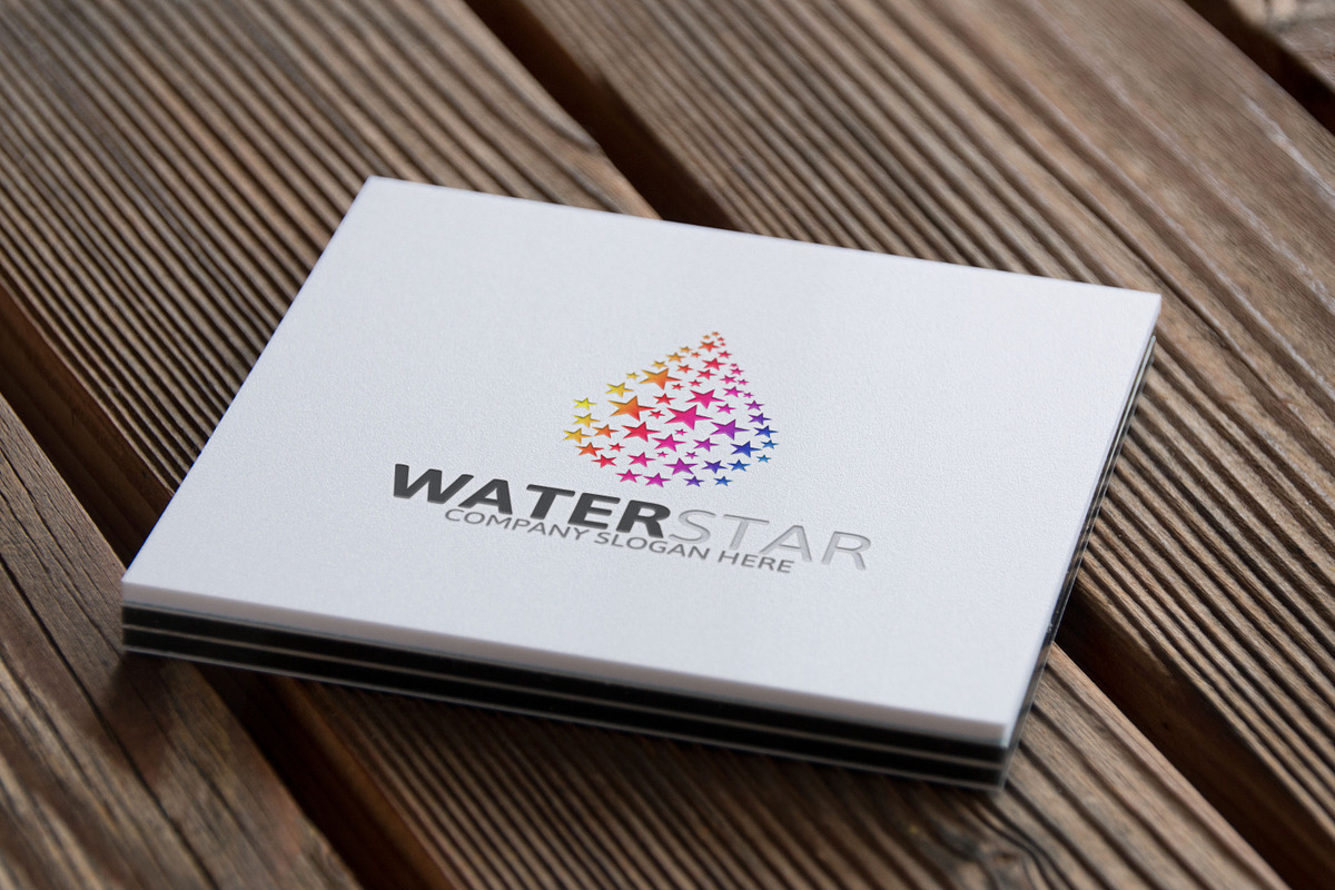 Water Star Logo, a Branding & Logo Template by Josuf Media | Creative ...