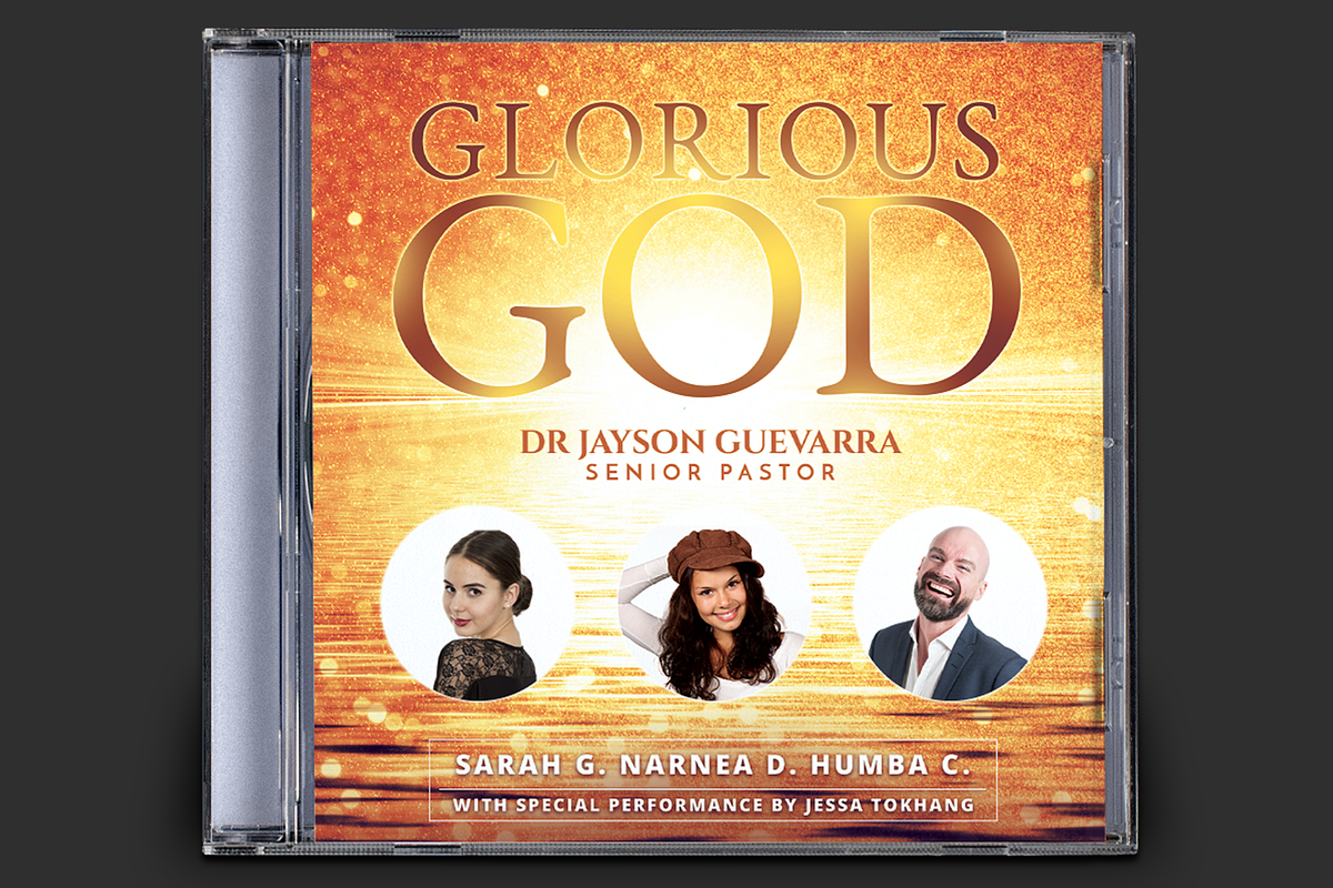 Glorious God CD Album Artwork, a Templates & Theme by KiraYamato Design ...
