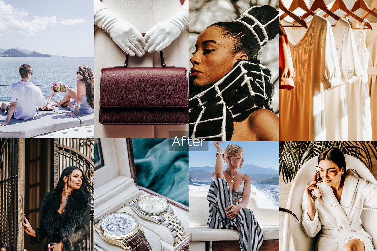 14 Luxury Lightroom Presets, a Preset Add-On by RamsaGraphi