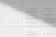 Canva Wedding Contract Template, a Presentation Template by roselindoco