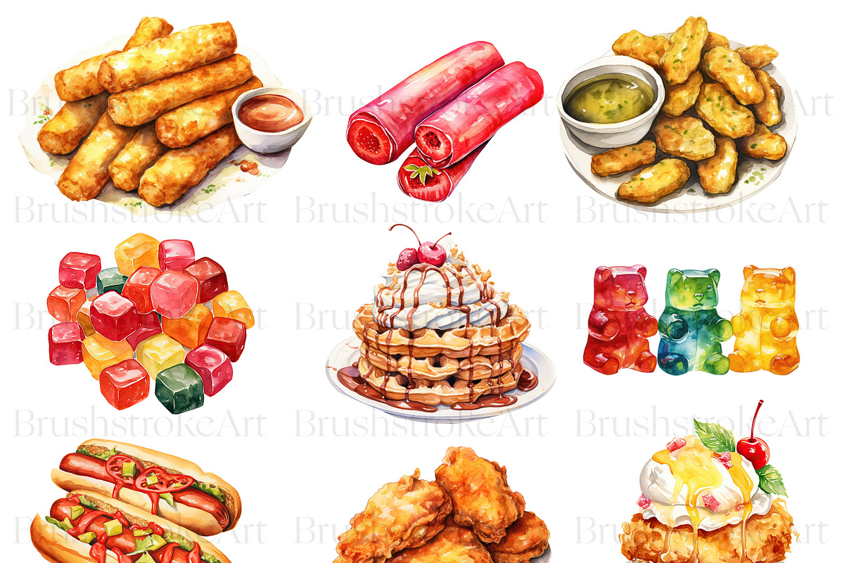 Junk Food Clipart, Pizza, Burger PNG