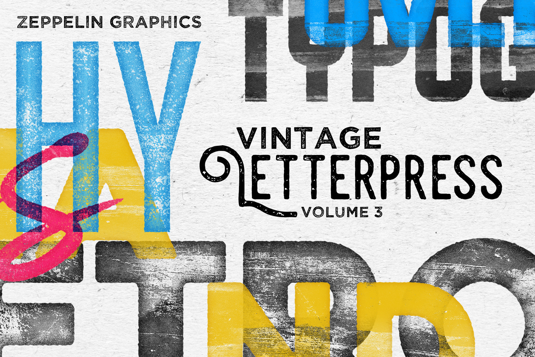 Letterpress Texture Effects Vol.3, a Layer Style Add-On by Graphicdome