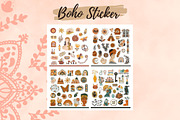Boho Digital Stickers