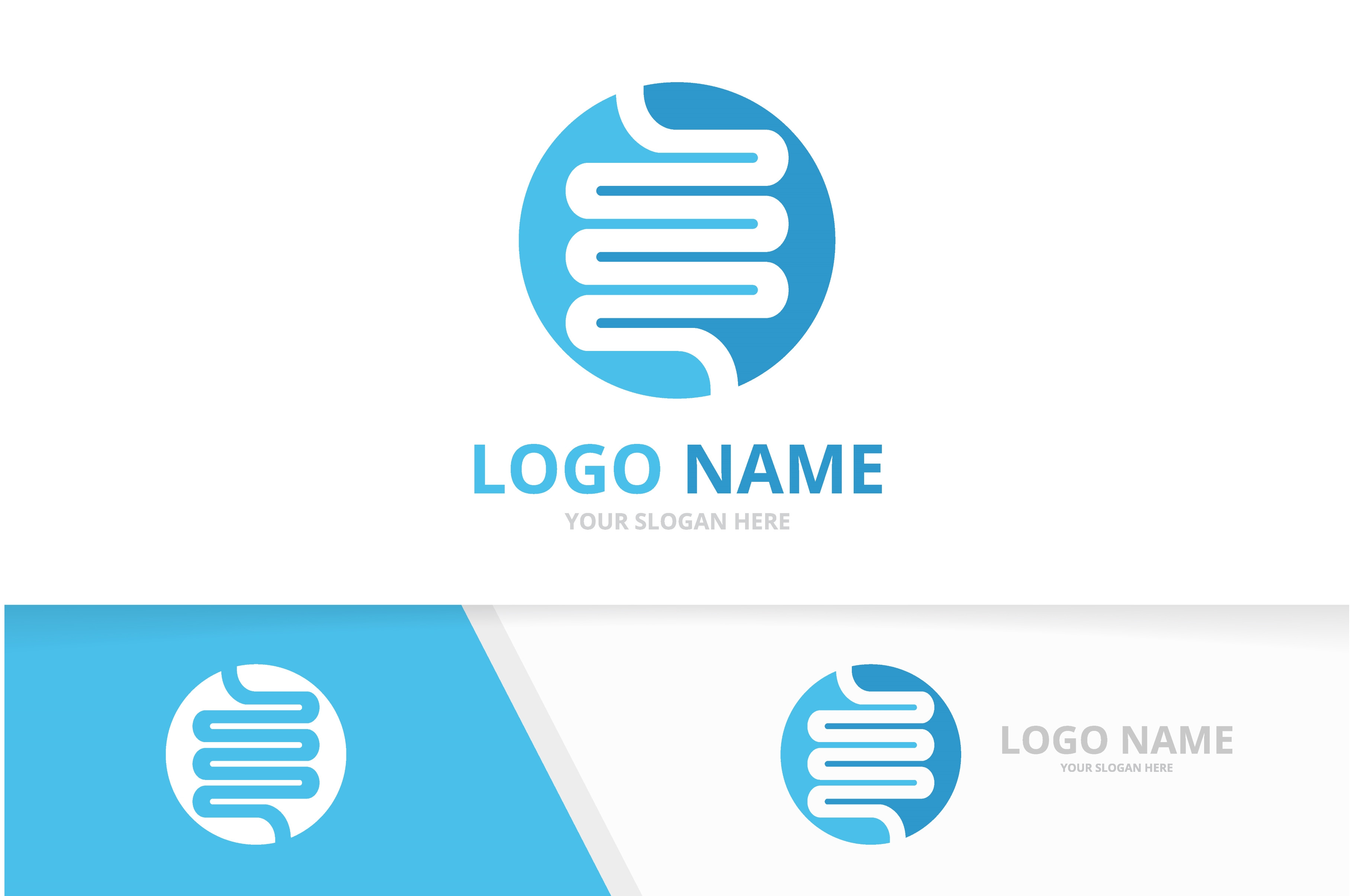 Intestine human organ logo in the, a Branding & Logo Template by ...