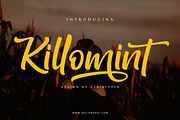 Killomint Font, a Script Font by kerismaker