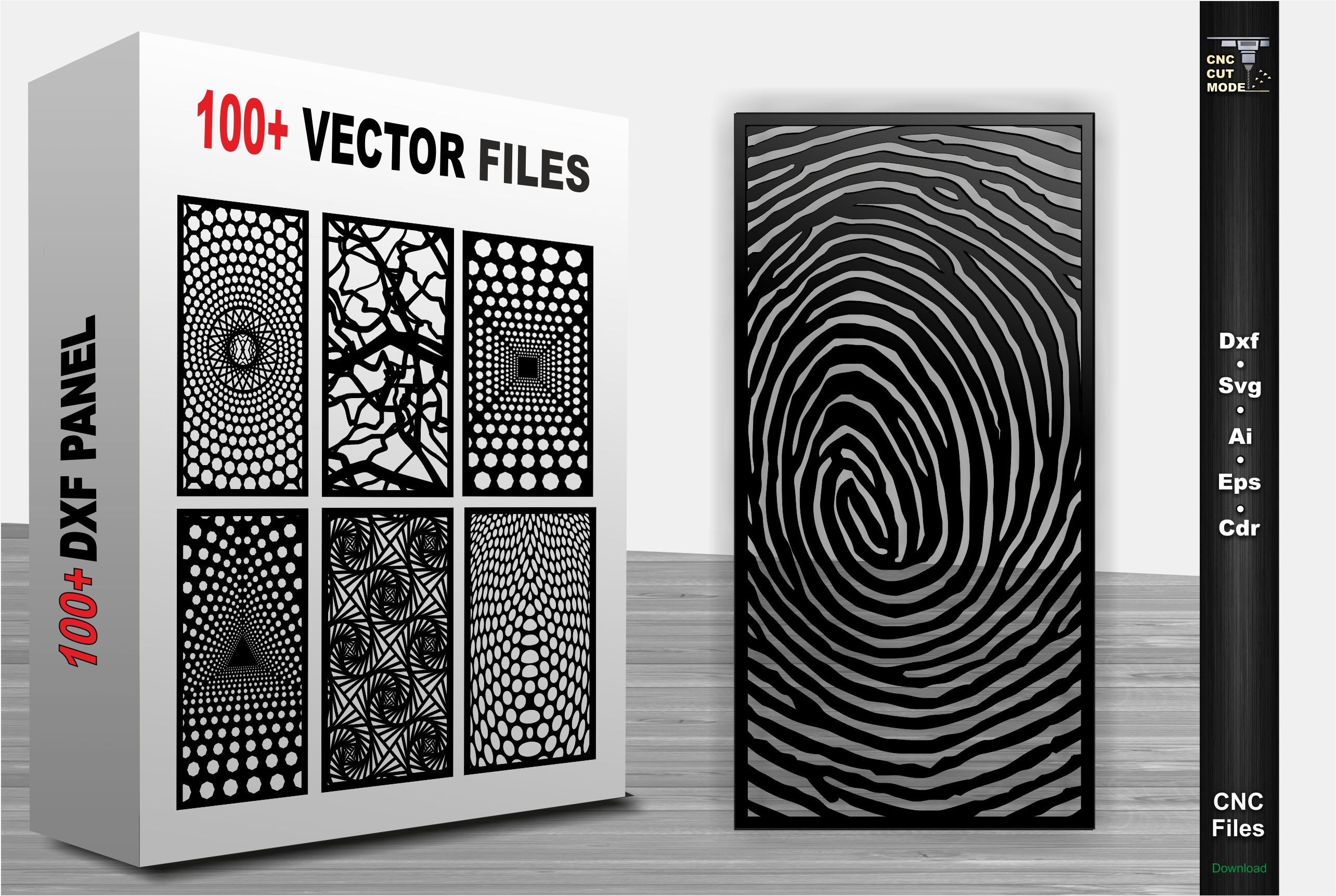 100+ Decorative panels bundles, a Graphic by CncCutModel